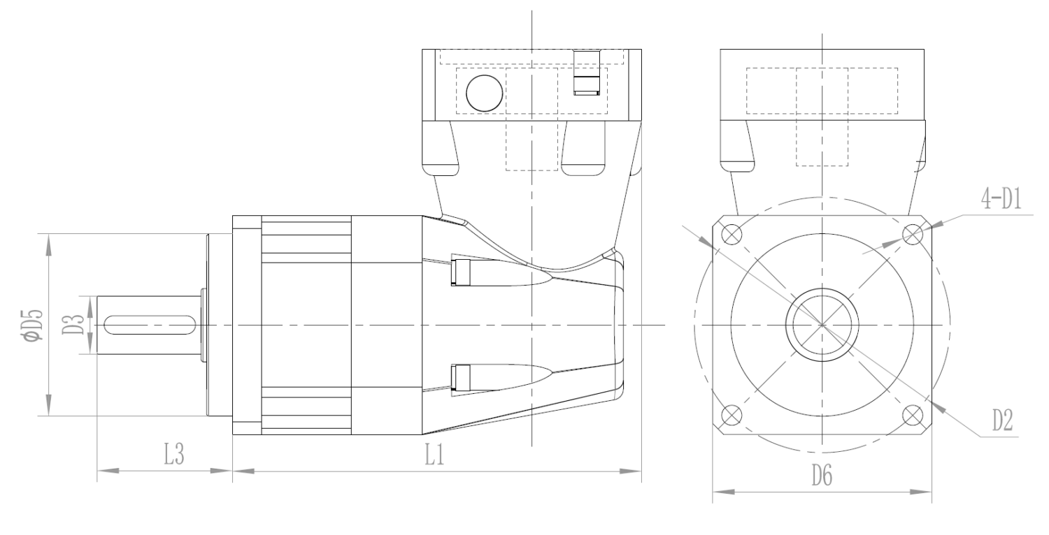 ABR Precision Right Angle Gearbox | Compact Design | Newstart
