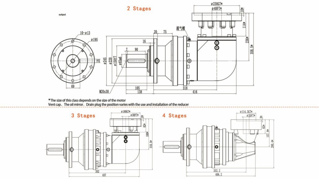 HS/HSR High Torque Planetary Gearbox | Newstart