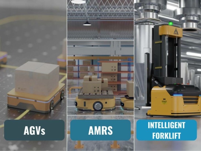 AGV vs AMR : explorer les différences et les applications - Newstart
